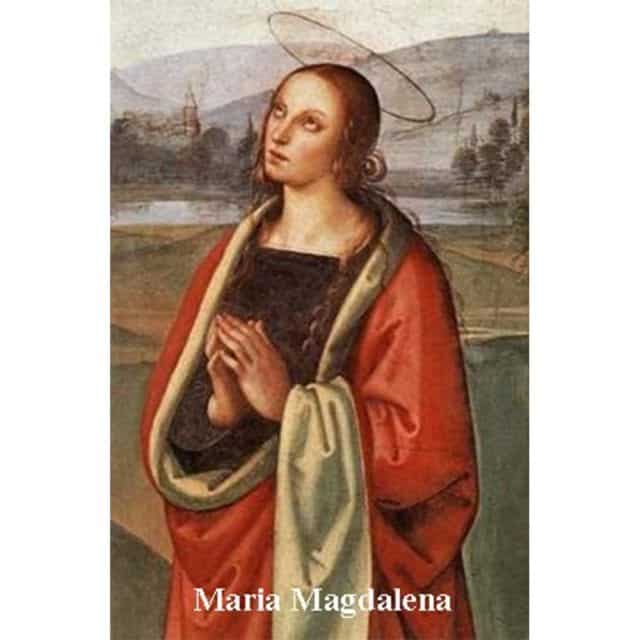 Estampa de María Magdalena Plastificada - Tienda esotérica MagiColom