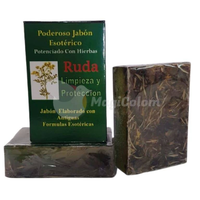 Jabón de Ruda para Abrir Caminos y Protección - Tienda esotérica MagiColom