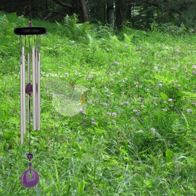 Campana de Viento Chakras Amatista - Tienda esotérica MagiColom