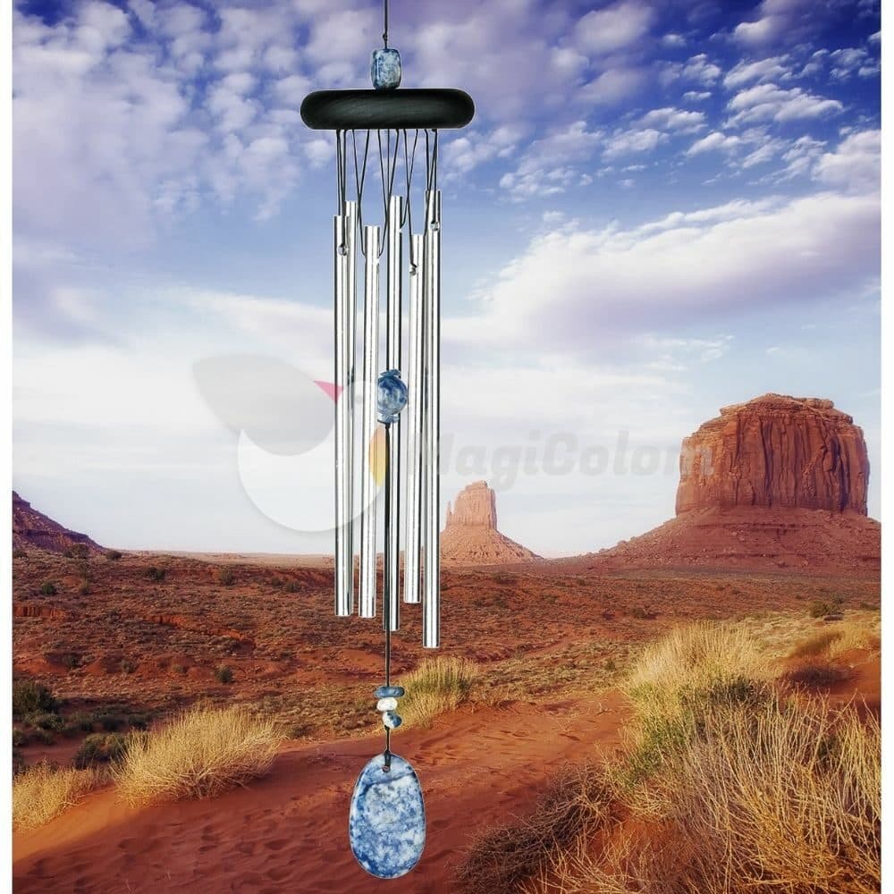 Campana de Viento Chakras Lapislázuli - Tienda esotérica MagiColom