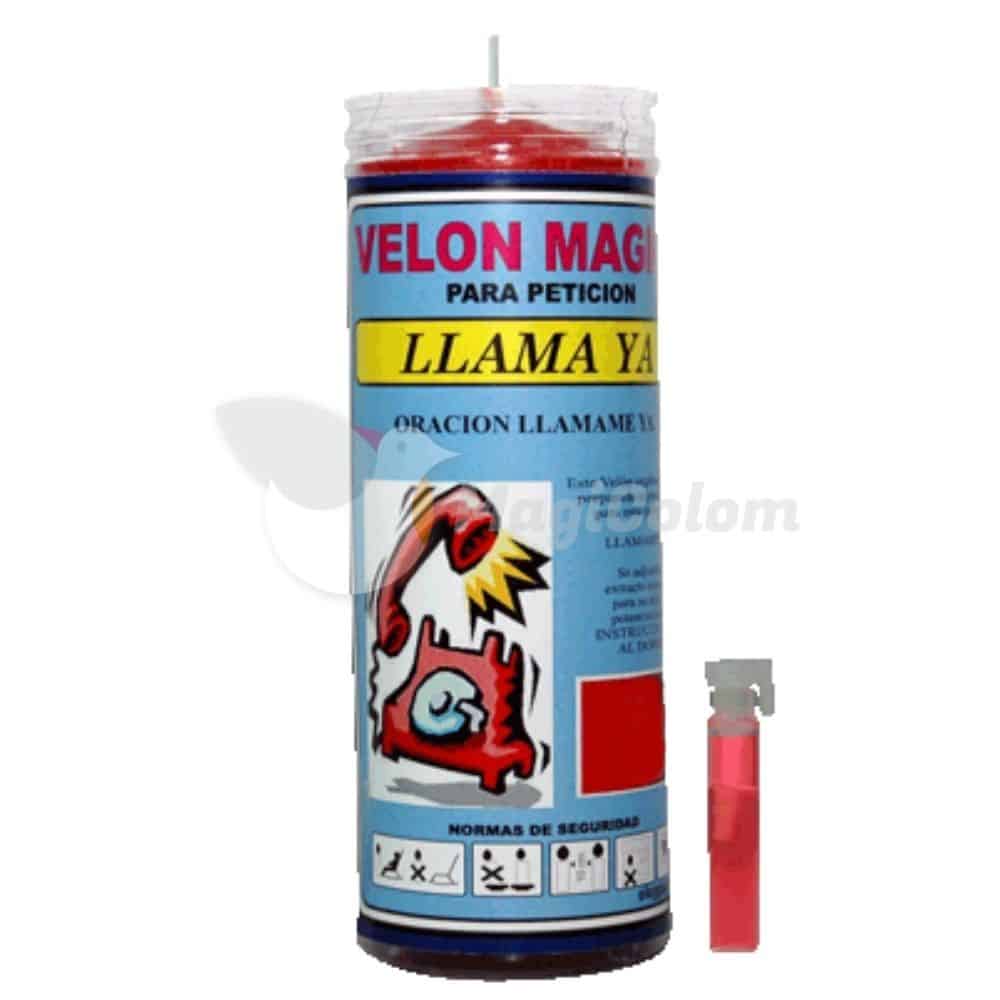 Velón Propósito Llama Ya - Tienda esotérica MagiColom