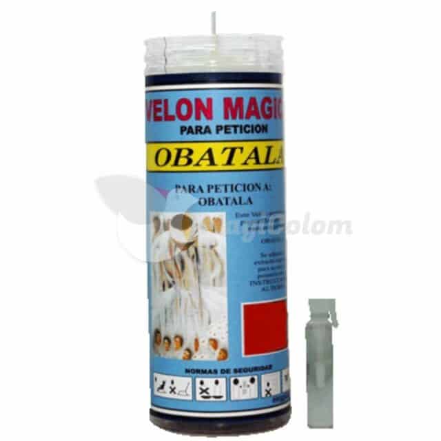 Velón Propósito Obatala - Tienda esotérica MagiColom