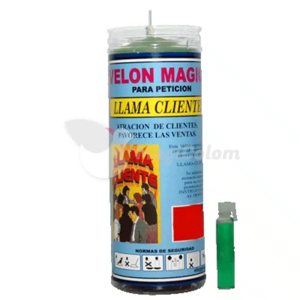 Velón Propósito Llama Clientes - MagiColom