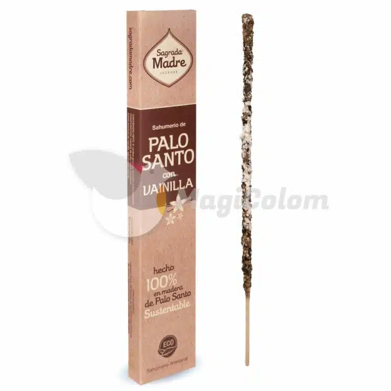 Incienso Palo Santo y Vainilla Sagrada Madre - MagiColom Tienda esotérica